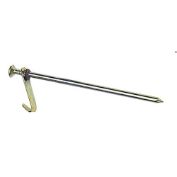 Erdnagel ø 7 mm mit Haken - 21 cm - 5er Pack